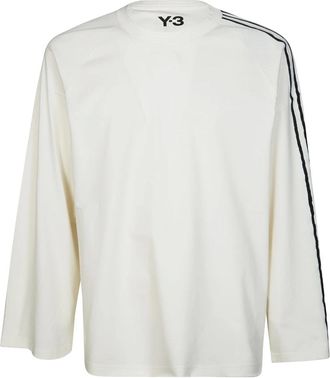 Yohji Yamamoto Homme, Tops, Blanc, Taille: XL RE 3S LS TEE