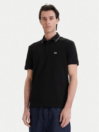 A|X Armani Exchange Poloshirt XM001289 AF10363 UC001 Schwarz Regular Fit