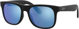 Ray-Ban Junior Justin Rj9069S 702855 - unisex - Accessoires - Noir - Taille: 48 MM