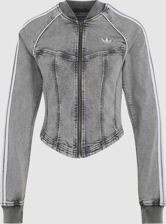 adidas Veste Corset Washed Grey Denim, Capsule Badigirl
