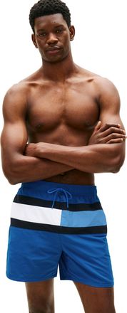 Tommy Hilfiger Herren Medium Drawstring Um0um03474 Badehose, Blue (Regal Blue), L