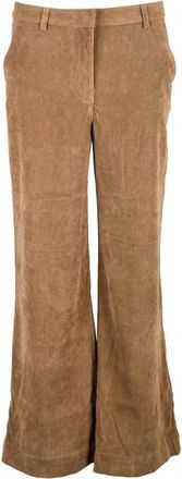 U.S.Polo Association U.s. Polo Assn., Femme, Pantalons, Brun, Taille: W30 Wide Pantalons