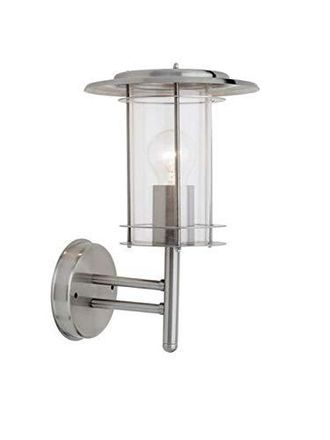 Brilliant York Wandleuchte edelstahl 44781/82 22 x 50 x 32 cm