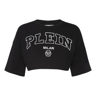 Philipp Plein Damen, Oberteile, Schwarzk, LGr&ouml;&szlig;e