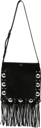 Valentino Garavani Fringed Stud-embellished Tote Bag