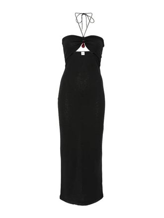Nanushka Robe Au Genou - Noir