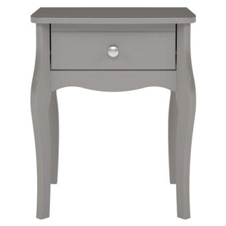 ebuy24 Ebuy24 - Baroque Nachttisch 1 Schublade grau