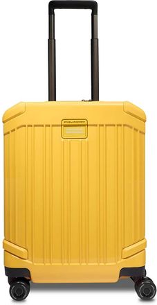 Piquadro unisex, Valises, Jaune, Taille: ONE Size 4 wheel cabin suitcase
