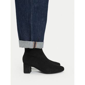 Clarks Stiefeletten Clarks Fernie Zip 26182936 Schwarz
