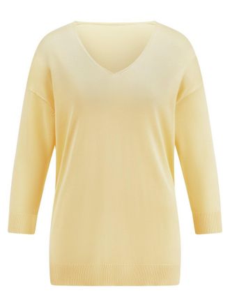 Emilia Lay V-Pullover 3/4-Arm Emilia Lay gelb