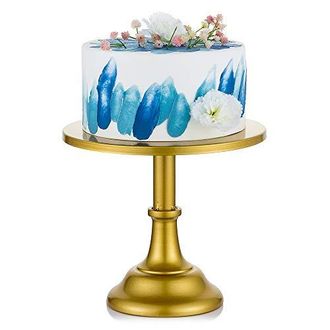 Nuptio 25cm Pr&eacute;sentoirs &agrave; G&acirc;teau, Cupcake Stands en M&eacute;tal Pr&eacute;sentoir &agrave; G&acirc;teau Dessert, Pi&eacute;destal &agrave; G&acirc;teau en M&eacute;tal, Plateau de Collations, Cuisson Partie du 