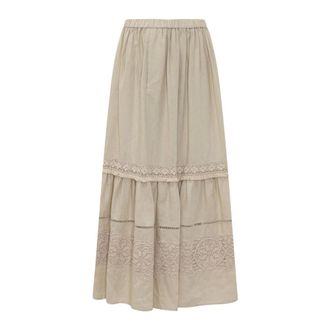 Max Mara Damen, R&ouml;cke, Beige, XSGr&ouml;&szlig;e
