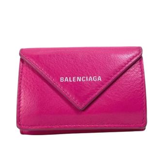 Balenciaga Pre-owned Cuir petite-maroquinerie - Femme - Pre-owned - Rose - Taille: ONE Size