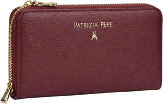 Patrizia Pepe Femme, Accessoires, Rouge, Taille: ONE Size Long Zip Wallet