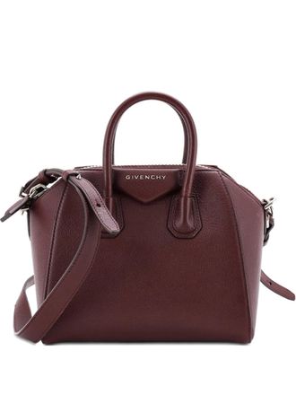 Givenchy Antigona Bag Leather Mini crossbody bag - Rot