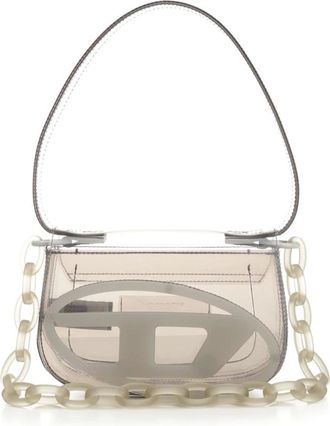 Diesel Femme, Sacs, Gris, Taille: ONE Size 1DR Shoulder Bag