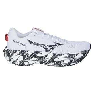 Mizuno Wave Rider 30 Disclosure - Homme - Chaussures - Blanc - Taille: 43 EU
