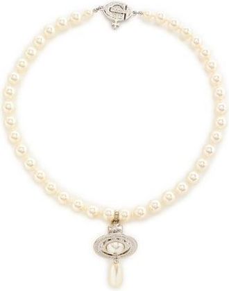 Vivienne Westwood Collier ras du cou &agrave; perles