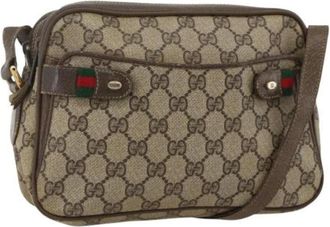 Gucci Sac bandouli&egrave;re Pre-owned - Femme - Pre-owned - Brun - Taille: ONE Size