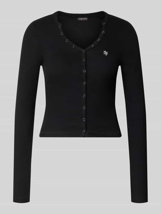 Guess Slim Fit Longsleeve aus Baumwoll-Mix