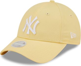 New Era New York Yankees MLB League Essential Yellow 9Forty Adjustable Women Cap - One-Size