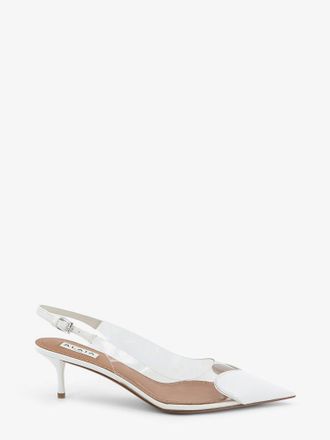 Alaia Le Coeur Slingback PVC and leather pumps - ALAIA - gender_Woman