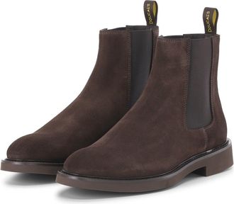 Doucal's Boots aus Veloursleder