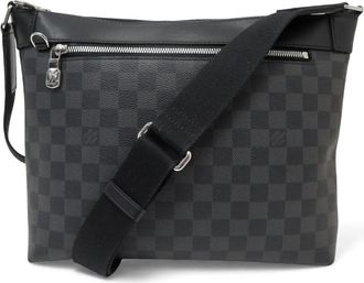 Louis Vuitton Businesstaschen & Reisegep&auml;ck - LOUIS VUITTON MESSENGER MM TASCHEN AUS GRAFIT DAMI - Gr. unisize - in Schwarz - f&uuml;r Damen