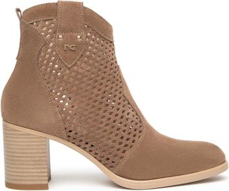Nero Giardini Femme, Chaussures, Beige, Taille: 38 EU E615110D Bottes &agrave; Talon