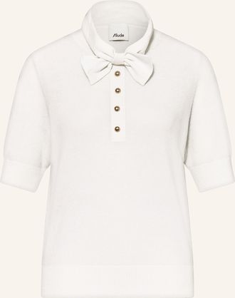 Allude Allude Strickshirt weiss