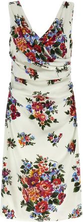 Dolce & Gabbana Femme, Robes, Blanc, Taille: 40 FR Robes
