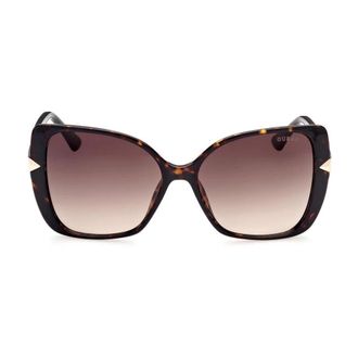 Guess Metallgestell Sonnenbrille Fr&uuml;hling/Sommer Kollektion - - Accessories - Damen - Braun - 56 MM