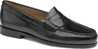 Johnston & Murphy Anders Gaufrage de la dentelle aux orteils, Noir / pleine fleur, 45 EU