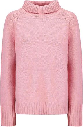 Be You Rollkragenpullover - Rosa