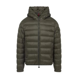 Moncler Homme, Vestes, Vert, Taille: S Doudoune courte &agrave; capuche Najan