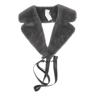 P.A.R.O.S.H. P.a.r.o.s.h., Femme, Accessoires, Gris, Taille: ONE Size Pulse Fur Neck