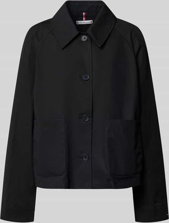 Tommy Hilfiger Relaxed Fit Trenchcoat aus reiner Baumwolle
