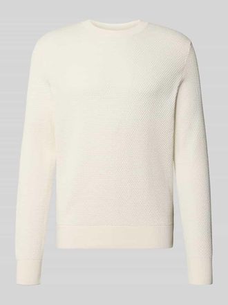 HUGO BOSS Regular Fit Pullover aus reiner Baumwolle Modell Lalex