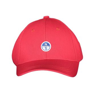 North Sails Homme, Accessoires, Rouge, Taille: ONE Size Casquette visi&egrave;re ajustable avec logo