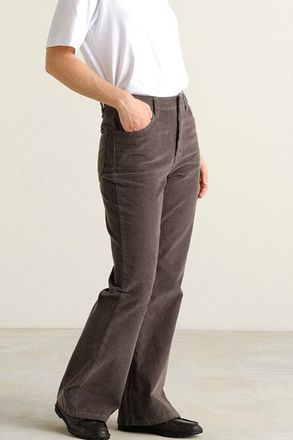 Dedicated Damen vegan Hose Ryda Cord Rock Grau