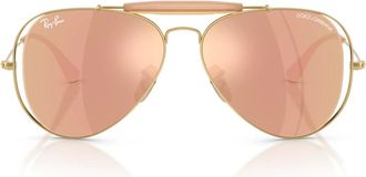Ray-Ban unisex, Accessoires, Rose, Taille: 58 MM Rb3029M Lunettes de soleil