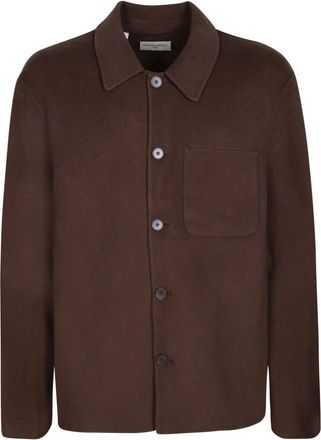 Officine G&eacute;n&eacute;rale Homme, Vestes, Brun, Taille: L Vestes