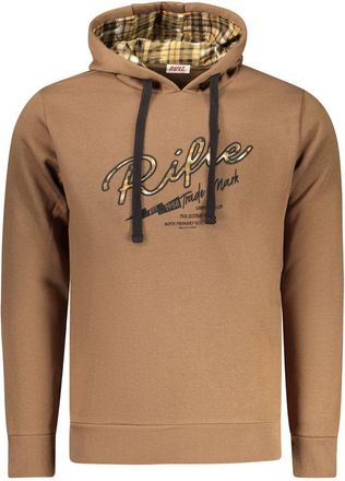 Rifle Marrone Baumwolle Herren Sweatshirt