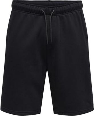 Only & Sons ONLY&SONS Homme Onsceres Life Sweat Noos Shorts, Noir, M EU