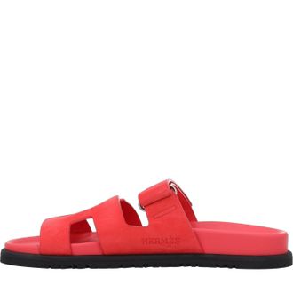 Herm&egrave;s Chypre Sandals - Vermilion Pink
