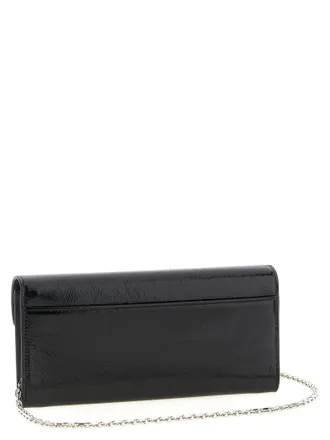 Roger Vivier Patent Leather Wallet - Black