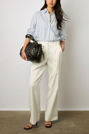 Gerard Darel Pantalon carotte en coton - CECILIA - Ecru