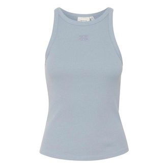 Gestuz D&eacute;bardeur Logo 2.0 - Gris Bleu - Femme - Tops - Bleu - Taille: 40 FR