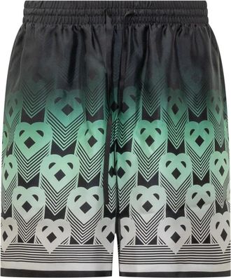 Casablanca Homme, Maillots de bain, Multicolore, Taille: S Gradient Monogram Shorts