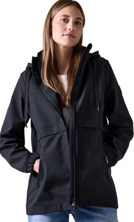 Cecil Damen B201947 Kurze Trench-Jacke, Dark Navy Blue, XL